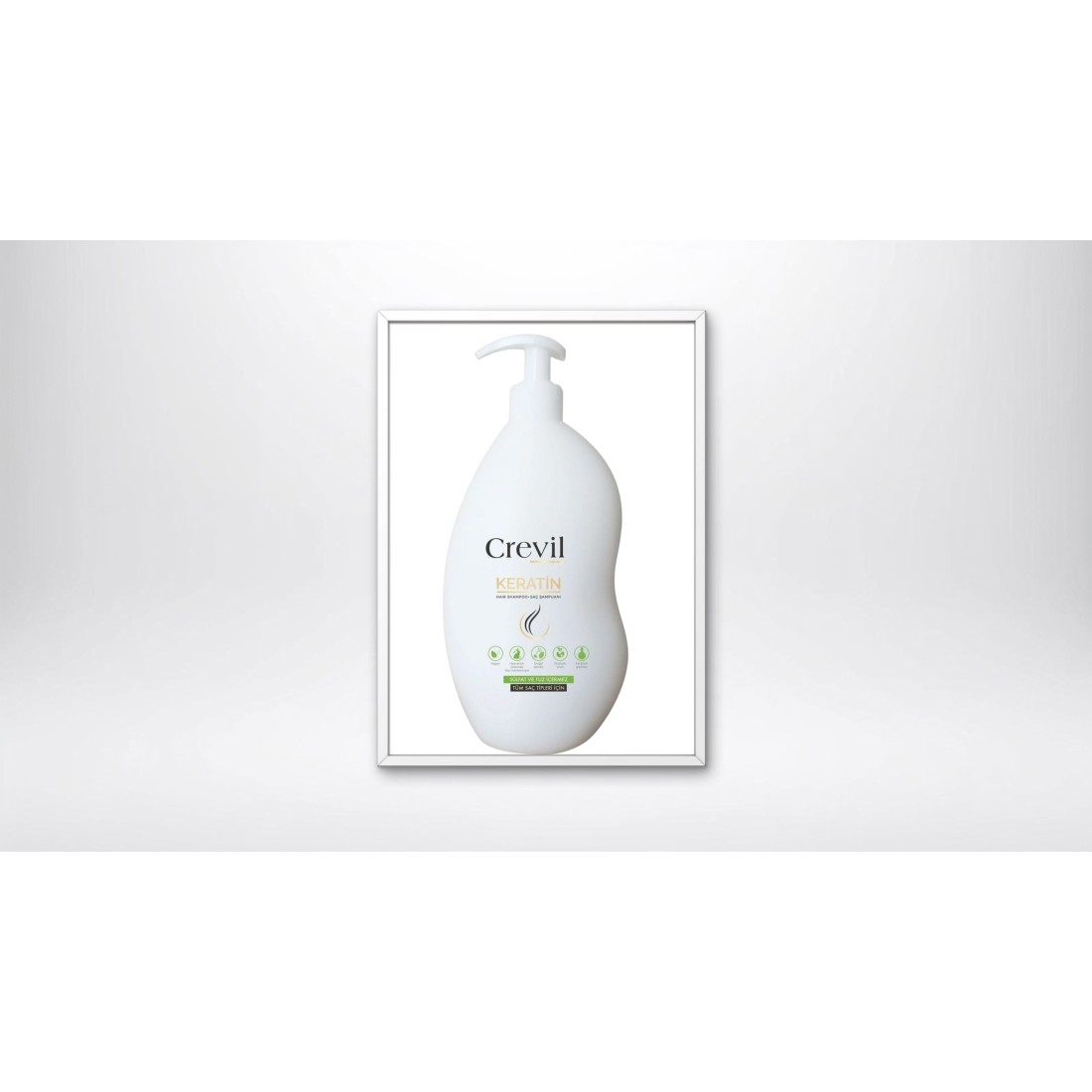 CREVİL It is a %100 natural HAIR SHAMPOO 700 ml.